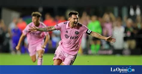 Cuándo vuelve a jugar Messi en el Inter Miami días horarios y por