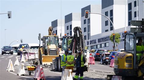 Comienzan Las Obras Del Nuevo Carril Bici Del Paseo San Vicente En