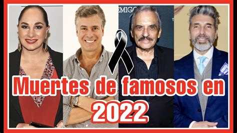 𝟱𝟬 FAMOSOS FALLECIDOS EN 2022 ÉSTOS ACTORES DE TELENOVELA PERDIERON
