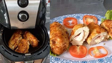 Como F Cil Fazer Peito De Frango Assado E Recheado Airfryer Suculento