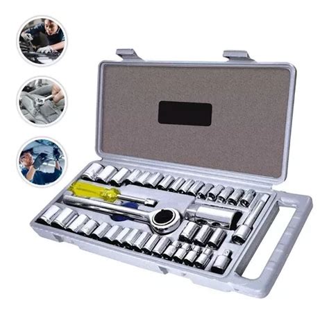 Juego De Herramientas Set Mec Nicas Dados Matraca Autocl