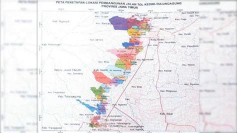 8 Kelurahan Di Kota Kediri Bakal Terdampak Pembangunan Jalan Tol Kediri