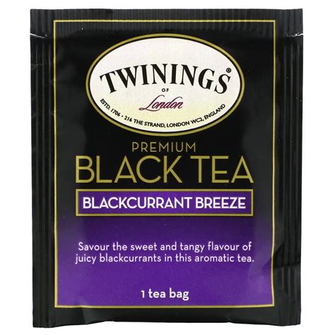 Twinings Premium Black Tea Blackcurrant Breeze 20 Tea Bags 1 41 Oz