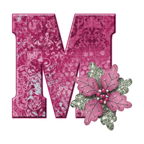 Buchstabe Letter M Christmas Alphabet Christmas Scrapbook