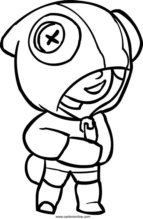 Coloriage De Colt De Brawl Stars