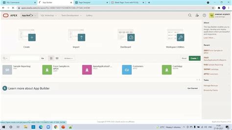 oracle apex form and form types apex custom form with plsql demo youtube