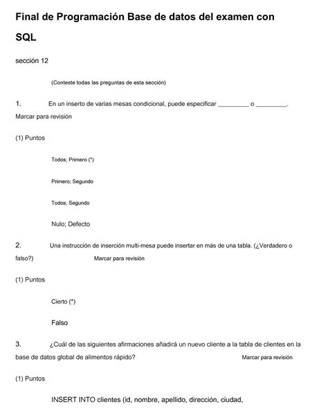 411258710 deni ace final exam database programming with sql en es final de programación base