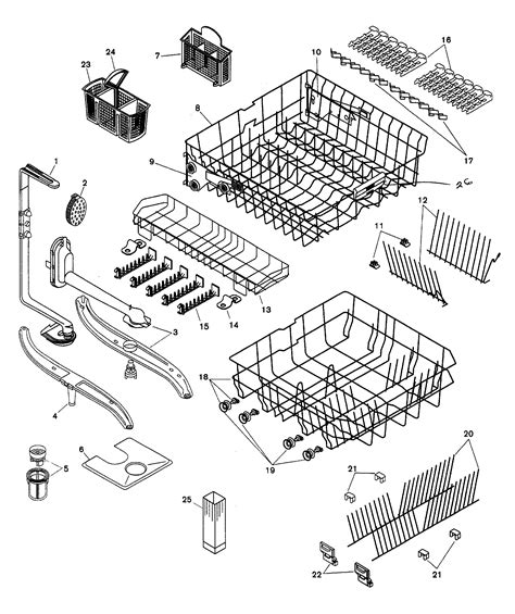 Kenmore Dishwasher Parts Diagram Model