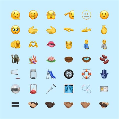 First Look New Emojis In Ios Meopari