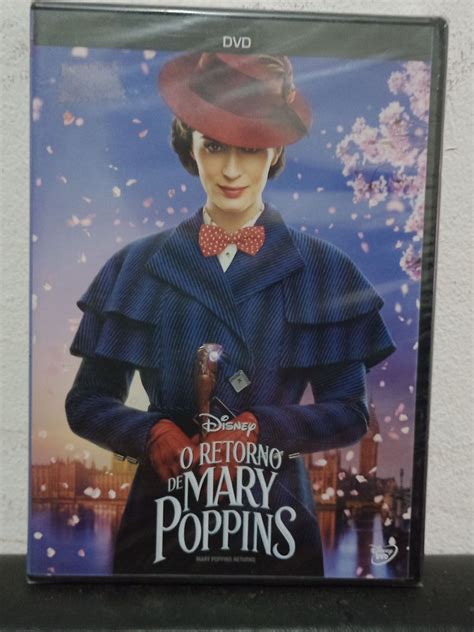 Dvd O Retorno de Mary Poppins Disney Lacrado Filme e Série Dvd Nunca