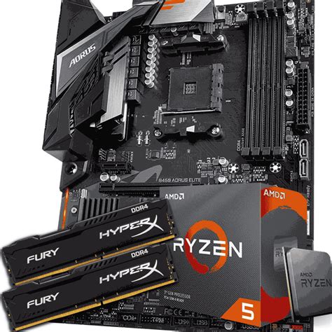 Kit Upgrade Processador Amd Ryzen Placa M E Gigabyte B