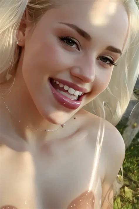 Dopamine Girl Natural Hair Naked Smile Cum Horny Naked No