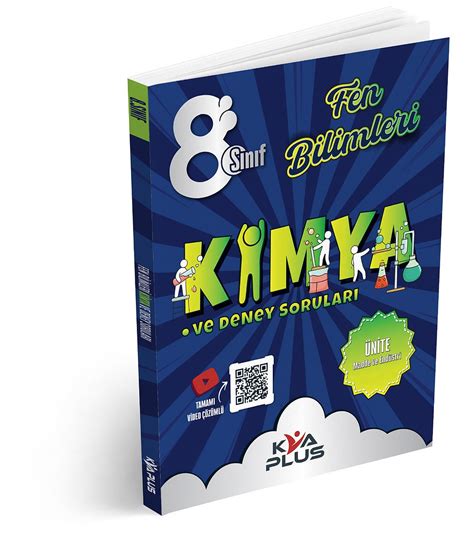 8 SINIF FEN BİLİMLERİ KİMYA KVA Yayınları