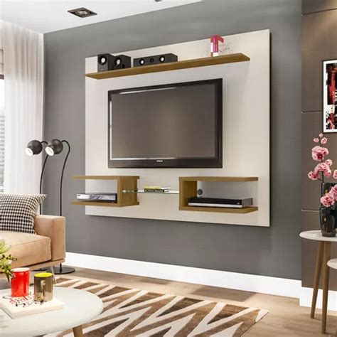 Panel Móveis Bechara Painel para TV Até 55 Polegadas Atlas Off White
