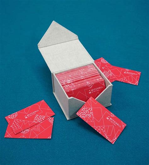 Custom Printed Business Card Boxes Empress Packaging