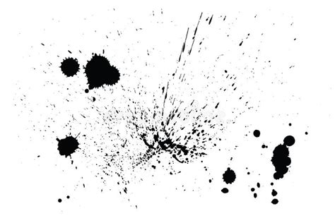 Splatter Paint Texture Distress Rough Background Black Spray Blot