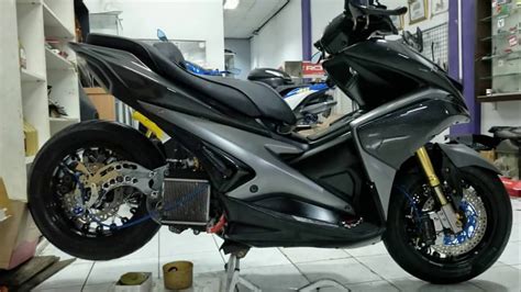 Modifikasi Aerox Modifikasi Hedon Yamaha Aerox Ediannn Habis