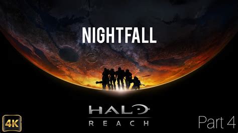 Halo Reach Campaign Part 4 Nightfall Walkthrough Gameplay No