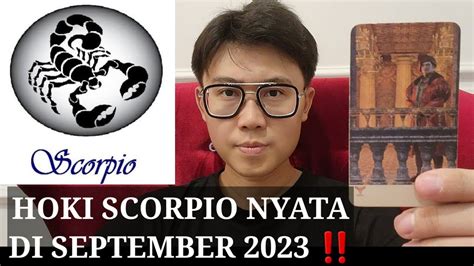 Hoki Scorpio September Pesan Penting Buat Zodiak Ini Soal
