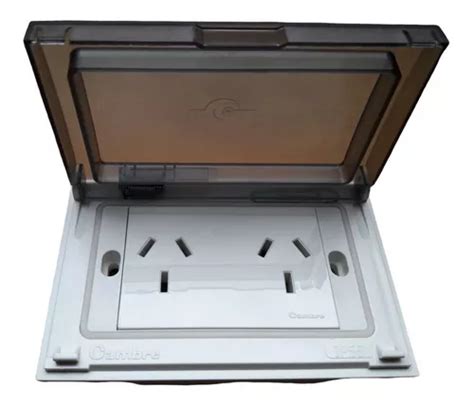 Tapa Capsulada Exterior Toma Corriente Doble Cambre Mercadolibre