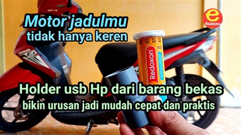 Cara Pasang Usb Charger Hp Di Motor Membuat Holder Usb Hp Dari