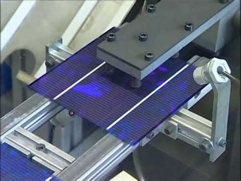 Fabrication Des Cellules Solaires YouTube