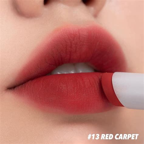 Son thỏi siêu mịn Romand New Zero Matte Lipstick 12 Something 3g Đỏ