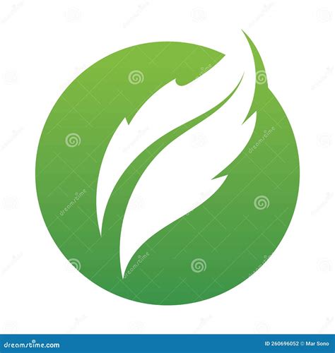 Leaf Green Logo And Symbol Vector Stock Illustration Illustration Of