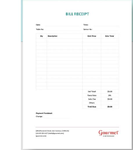 Contoh Format Tanda Terima Barang Excel Doc Pdf Format Administrasi