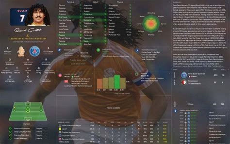 Ruud Gullit Football Manager Screenshots