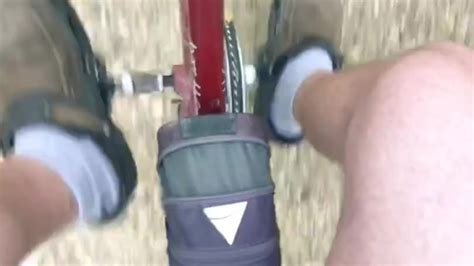 Risky Outdoor Dildo Bike Ride With A Suction Cup Dildo Up My Ass Thats Attached To The Bike