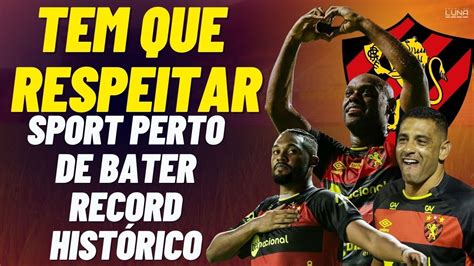 ISSO AQUI É SURREAL DE BOM SPORT PRÓXIMO DE BATER MARCA HISTÓRICA NA