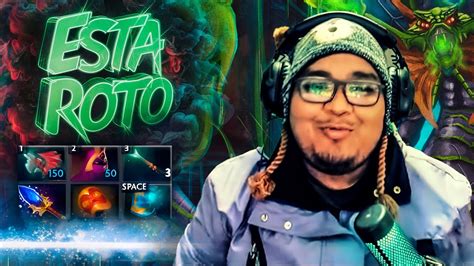 EL HÉROE MÁS ROTO DEL PARCHE 100 Venomancer Offlane 10 8k YouTube