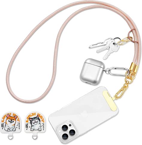 Cell Phone Lanyard Universal Adjustable Detachable Nylon Crossbody