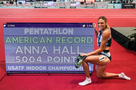 Anna Hall Makes History With Her U S Pentathlon Title Track Field