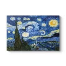 Vincent Van Gogh Yıldızlı Gece Tablosu TabloShop