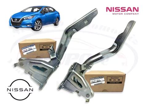 Par Bisagras Cofre Versa Originales Nissan