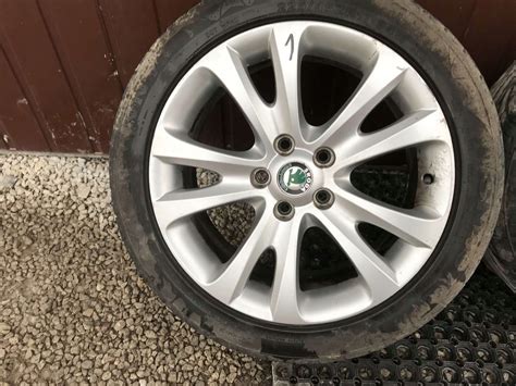 SKODA SUPERB OCTAVIA YETI FELGI ALUMINIOWE 17 Et49 7185385246