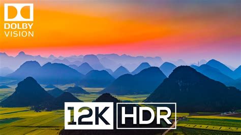 Color Burst A Stunning HDR Dolby Vision Experience In 12K 60FPS YouTube