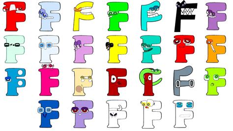 New Alphabet Lore But Everyone Transform Is F YouTube