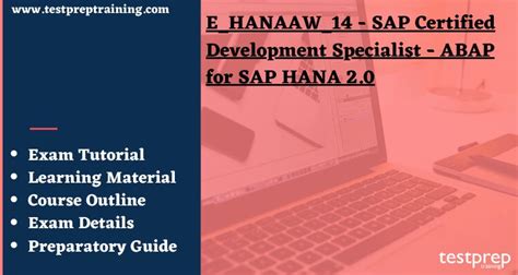 E Hanaaw Sap Certified Development Specialist Testperp Training