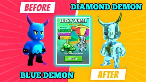 Lucky Wheel Diamond Demon Special Skin Stumble Guys 0 48 2 YouTube
