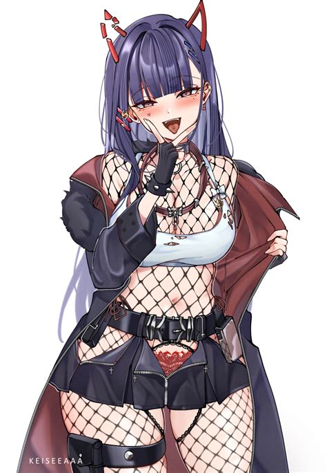 Keisea Akuma Nihmune Indie Virtual Youtuber Absurdres Commentary Commission English