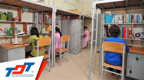 Review Ký túc xá Đại học Tôn Đức Thắng Đơn xin vào cơ sở vật chất