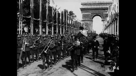 Défilé du 14 Juillet 1919 YouTube