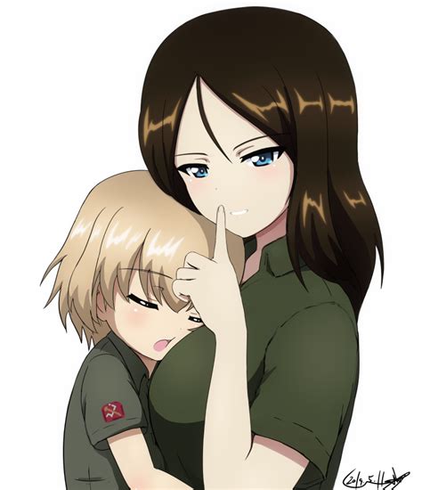 Katyusha And Nonna Girls Und Panzer Drawn By Bukkuri Danbooru