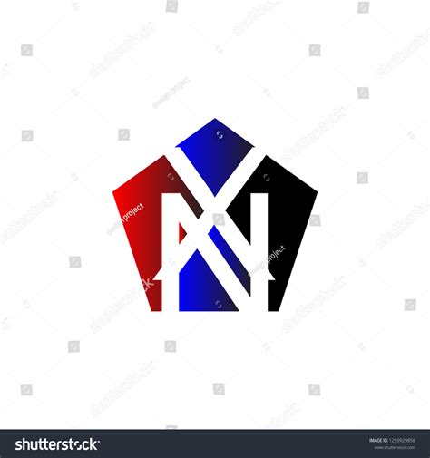 Xn Letter Logo Icon Design Template Stock Vector Royalty Free