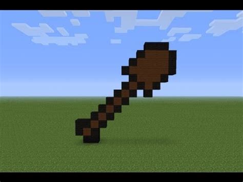 How To Make A Wooden Shovel In Minecraft Youtube