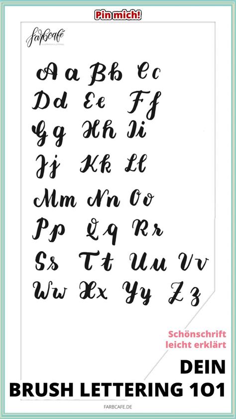 Handlettering Vorlagen Zum Ausdrucken Kostenlos Lettering Vorlagen
