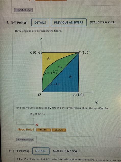Solved Three Regions Are Defined In The Figure Find The Chegg